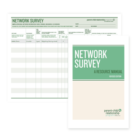 Network Survey Manual & Form - Parent-Child Relationship Programs