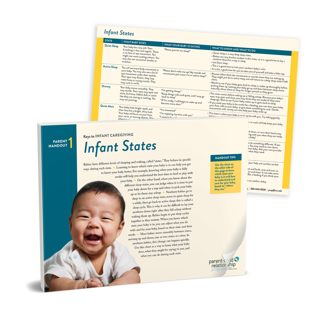 Keys to Infant Caregiving Parent Handout Set - Parent-Child ...