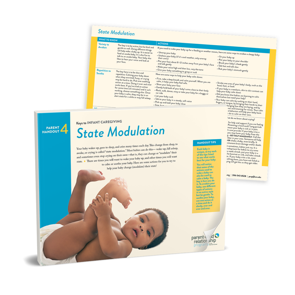 Keys to Infant Caregiving Parent Handout Set - Parent-Child ...
