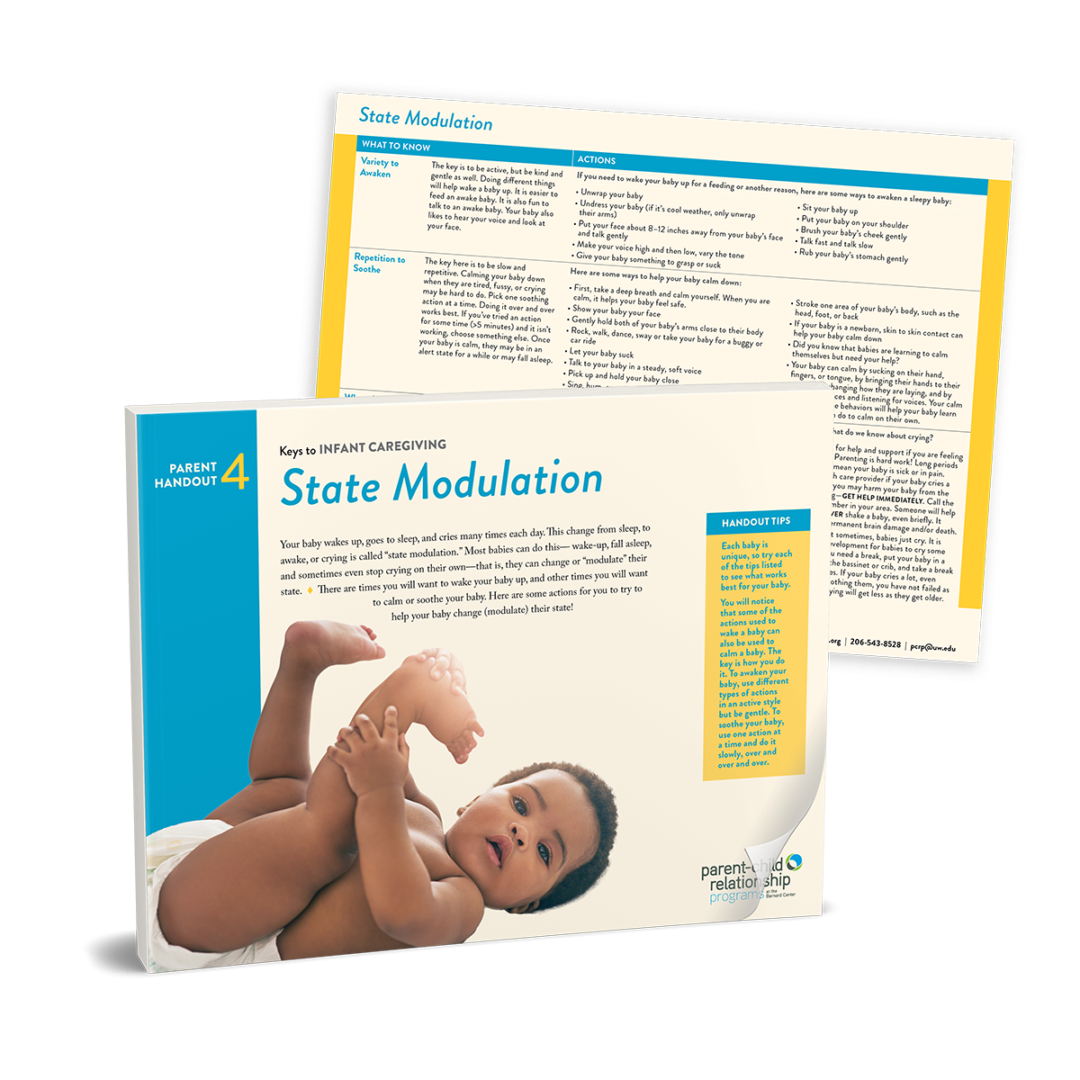 Keys to Infant Caregiving Parent Handout Set - Parent-Child ...