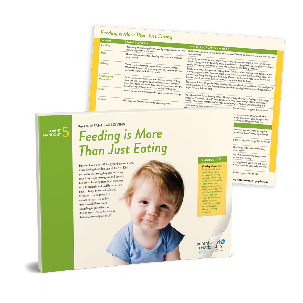 Keys to Infant Caregiving Parent Handout Set - Parent-Child ...