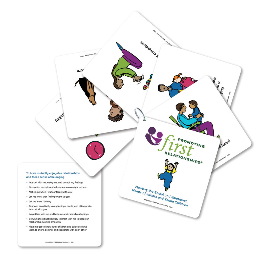 Promoting First Relationships® Social-Emotional Cards - Parent-Child ...