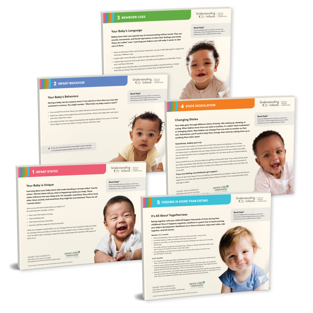 Keys to Infant Caregiving Parent Handout Set - Parent-Child ...